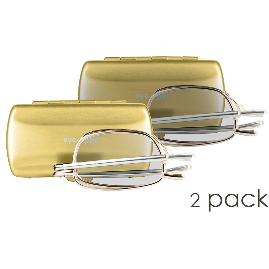 eye-look duo (2 Pairs) | ultra-light foldable spectacles with compact ...