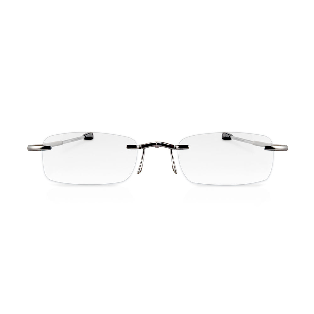 eye-pocket | rimless foldable glasses with yellow mini case – eye-spec